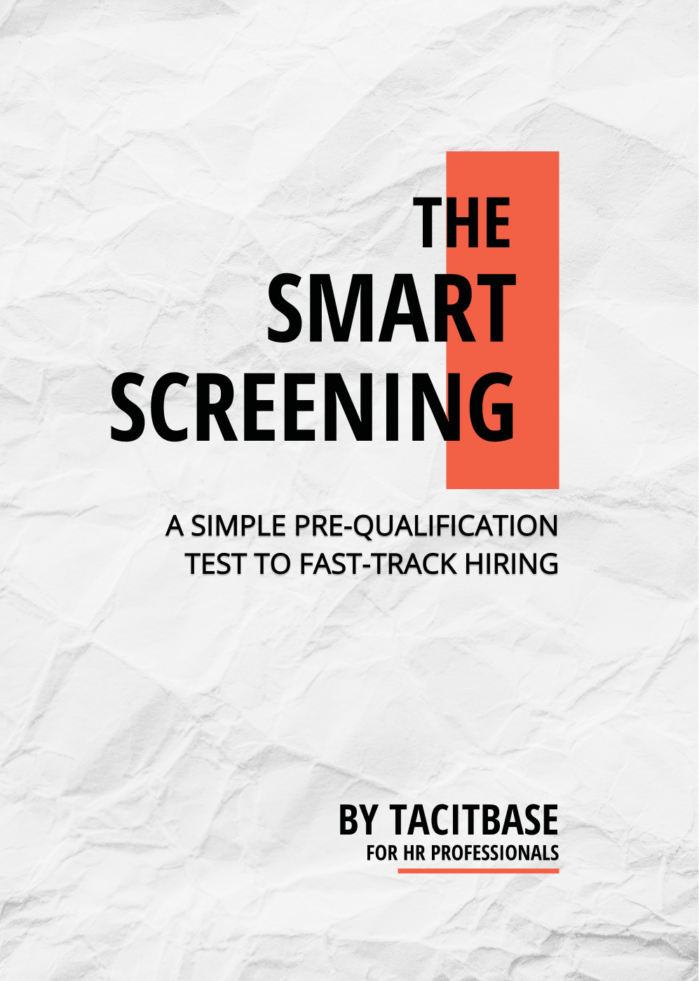 The Smart Screening Ebook - Tacitbase